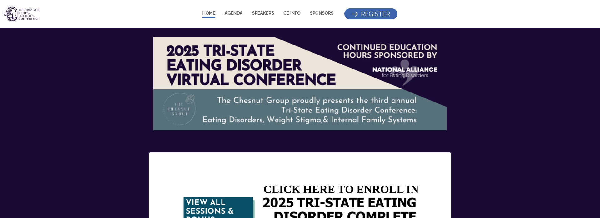 2025 Tri State Eating Disorder Conference